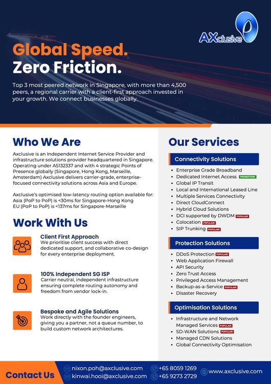 Client brochure